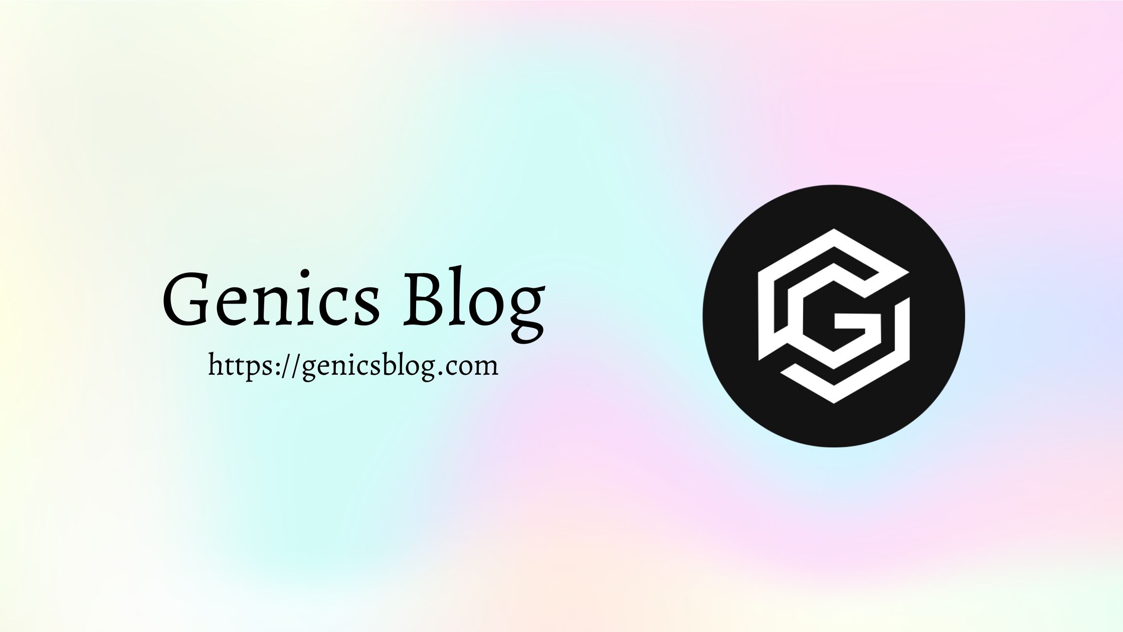 Genics Blog